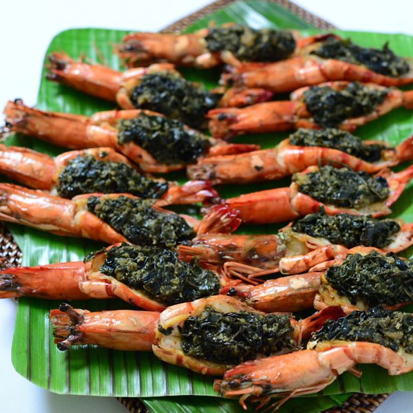 Tiger Prawns With Laing | Online Recipe | The Maya Kitchen