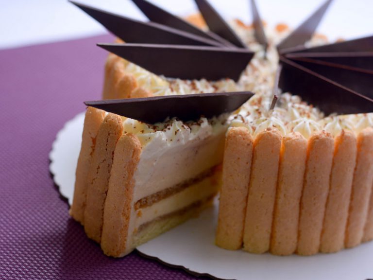 Malakoff Cake | Online Recipe | The Maya Kitchen