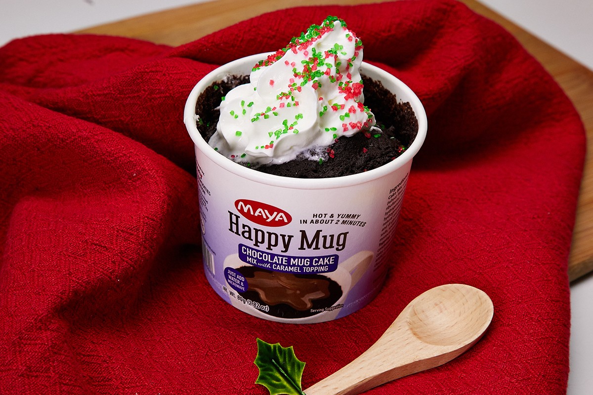 Chocolate Peppermint Mug Cake | Online Recipe | The Maya Kitchen