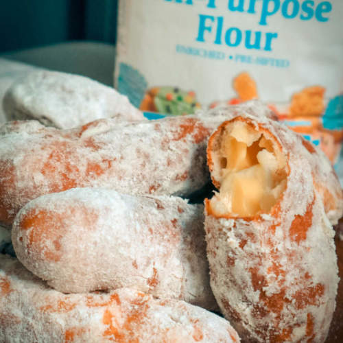 Milky Cheese Donuts | Online Recipe | The Maya Kitchen