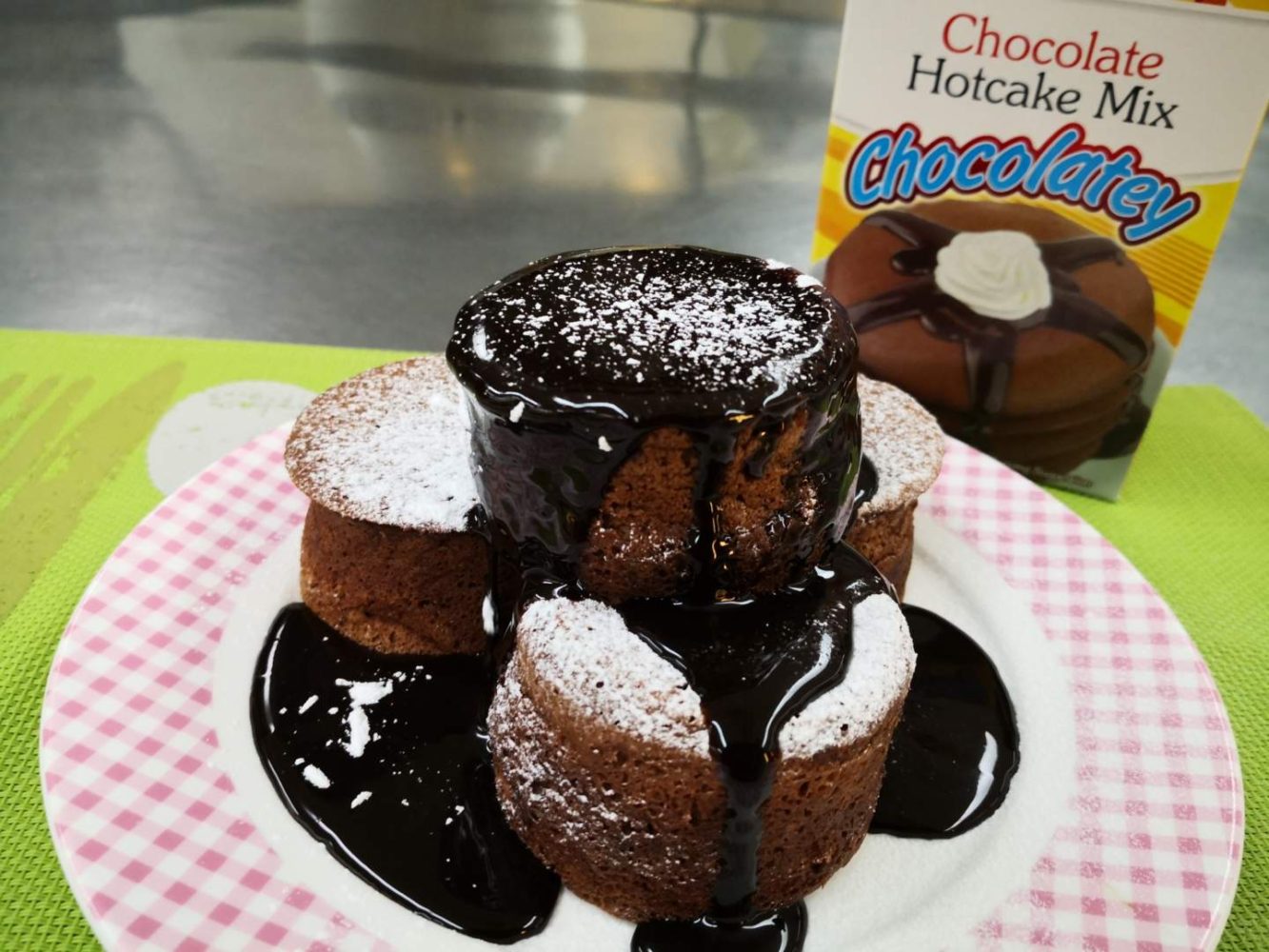 Chocolate Hotcake Souffle | Online Recipe | The Maya Kitchen