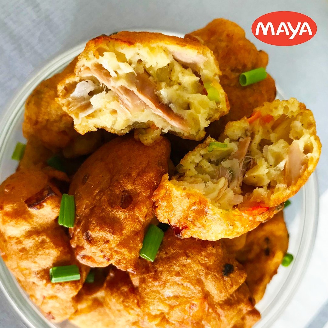 Tuna Fritters | Online Recipe | The Maya Kitchen