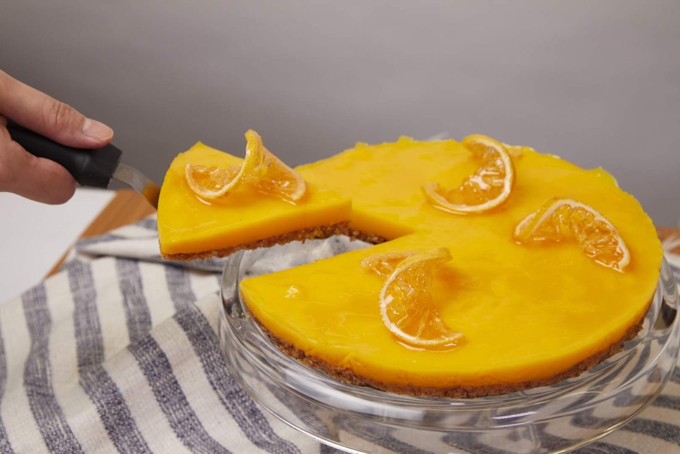 Citrusy Coconut Turmeric Tart | Online Recipe | The Maya Kitchen