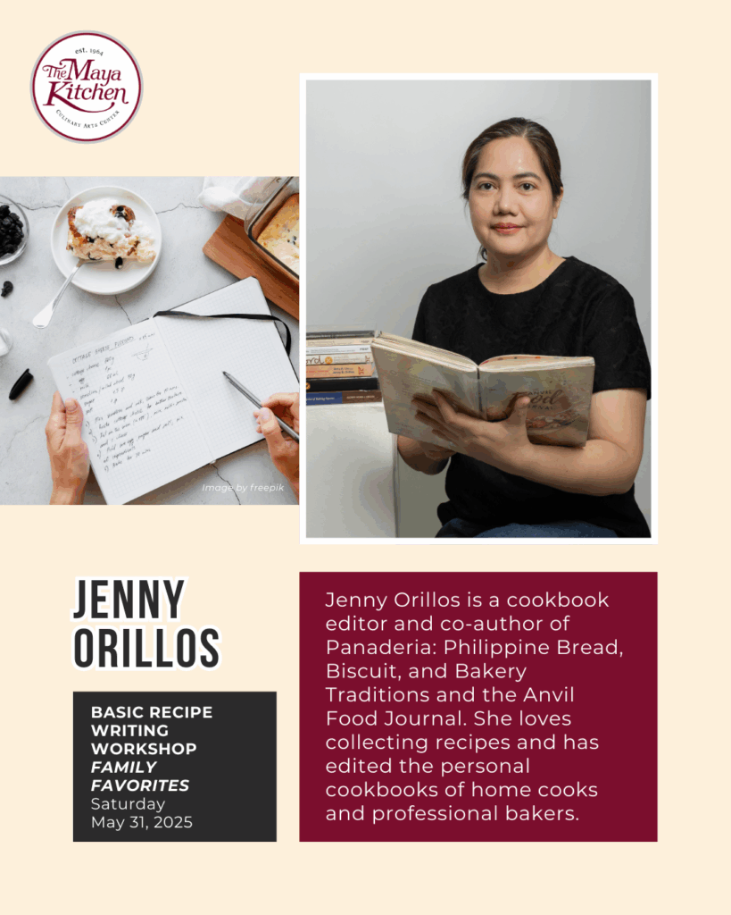 BASIC RECIPE WRITING WORKSHOP FAMILY FAVORITES | The Maya Kitchen