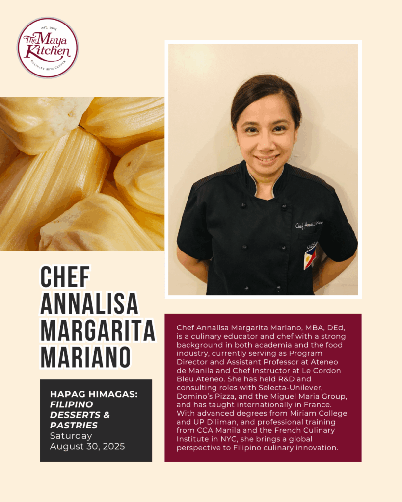 Hapag Himagas: Filipino Desserts & Pastries | The Maya Kitchen