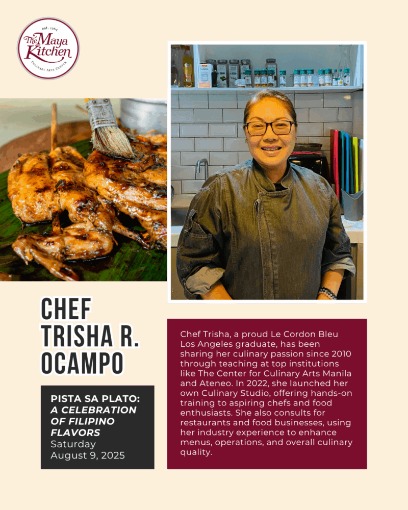 Pista Sa Plato: A Celebration Of Filipino Flavors | The Maya Kitchen